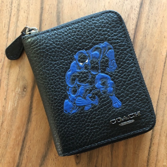 Coach | Bags | Coach X Marvel Black Panther Zip Around Wallet | Poshmark